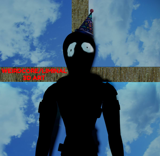 Create liminal, weird, dream core in blender by Squigglycreates | Fiverr