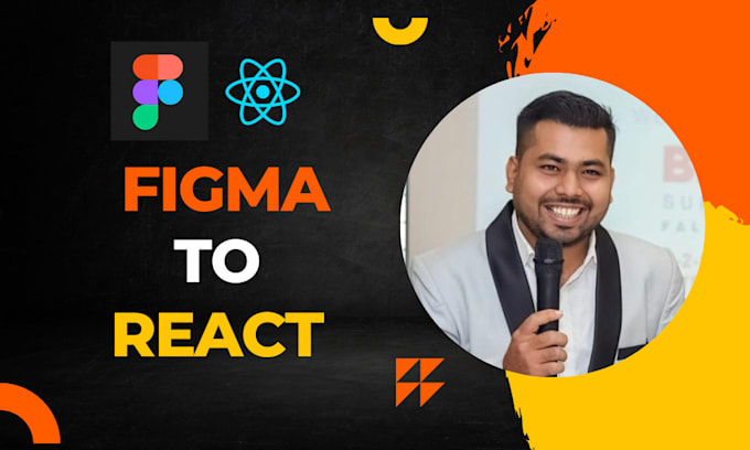 Convert figma to react website or react landing page by Rajeshkumar685 ...