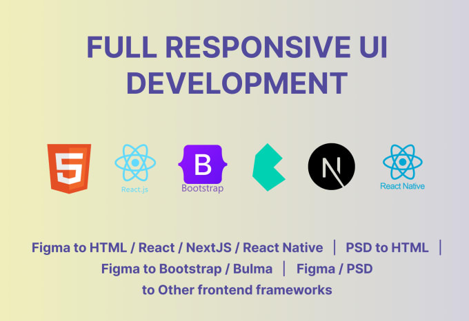 Convert any prototype to reactjs nextjs vuejs html bootstrap by ... Convert any prototype to reactjs nextjs vuejs html bootstrap by ...