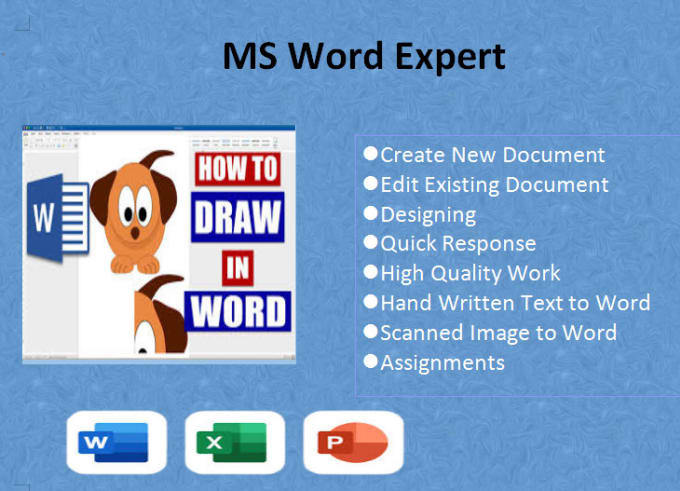 Create ms word documents by Muhammadrayy566 | Fiverr Create ms word documents by Muhammadrayy566 | Fiverr