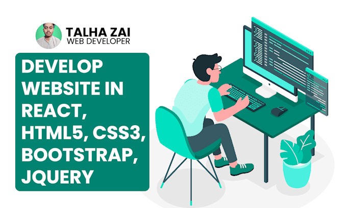 Develop website in react, html5, css3, bootstrap, jquery by Zaihello786 ... Develop website in react, html5, css3, bootstrap, jquery by Zaihello786 ...