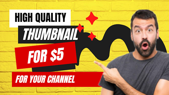 Design attractive youtube video thumbnail by Zeeshanshafi956 | Fiverr