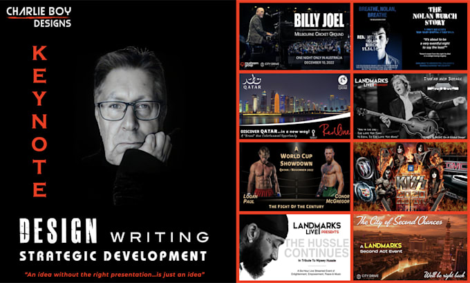 Design a unique pitch deck for your artist, film, tv and business ...