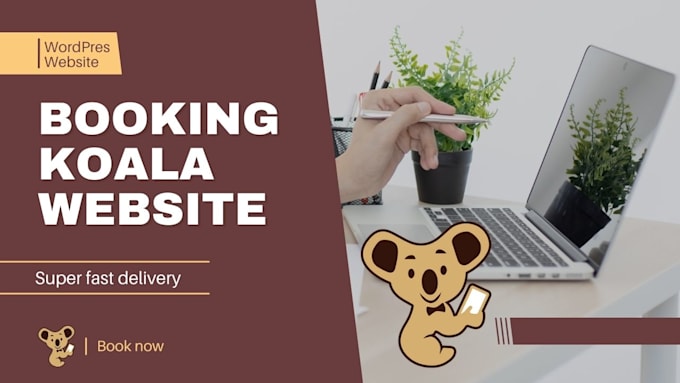 Design booking koala website, cleaning service website with launch27 ...