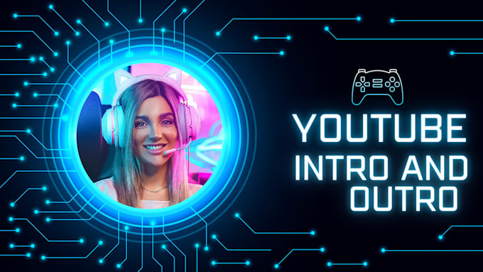 Do youtube intro and outro, logo animation, or trailer by ...