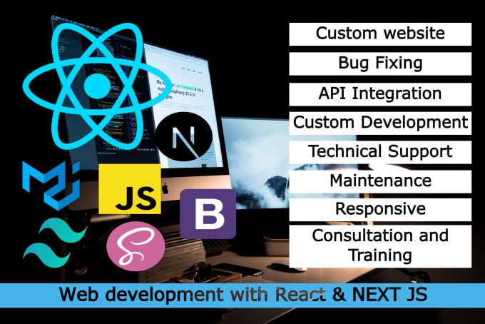 Do all tasks related to react js also bug fixing and api integration ... Do all tasks related to react js also bug fixing and api integration ...