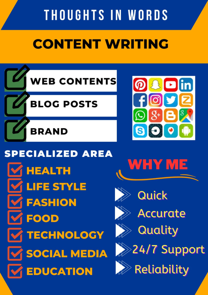 Write top quality articles blogs and posts content writing by Lubna567 ... Write top quality articles blogs and posts content writing by Lubna567 ...