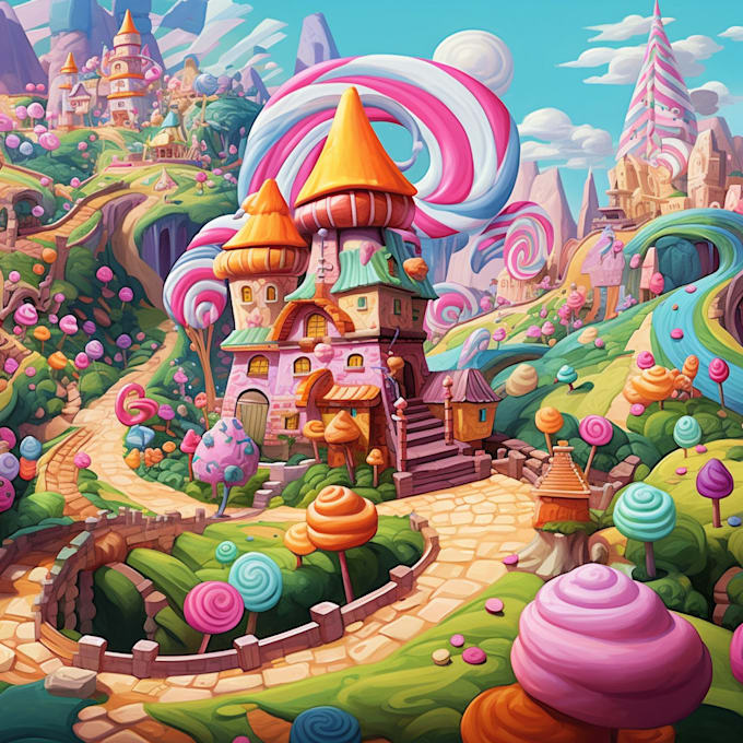 Give you a stunning artwork masterpiece created by ai by Design4co | Fiverr