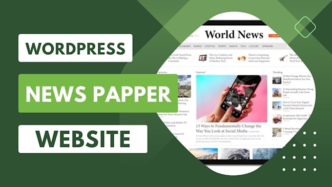 Design wordpress newspaper website using newspaper theme by ...