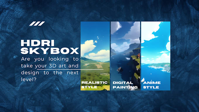 Create stunning 3d environments with custom hdri skyboxes by Blemkasohaib | Fiverr