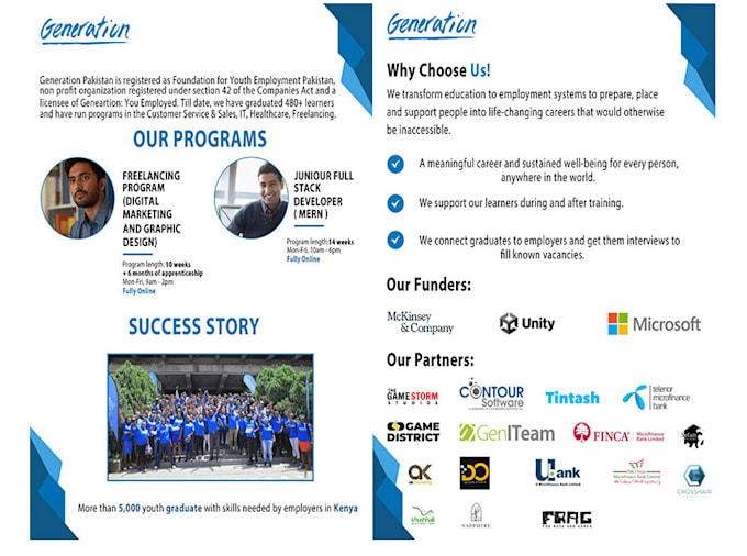 Design eye catchy brochure for your business by Hamzakhaliq2 | Fiverr