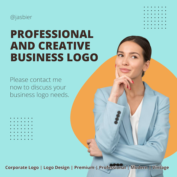 Design a professional and creative business logo by Jasbier | Fiverr