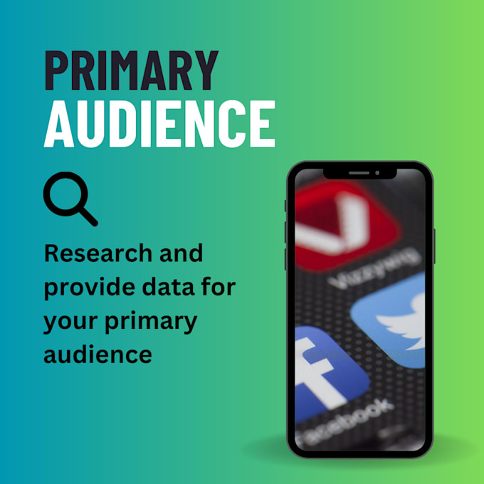 Determine your target audience by Petelori10 | Fiverr Determine your target audience by Petelori10 | Fiverr