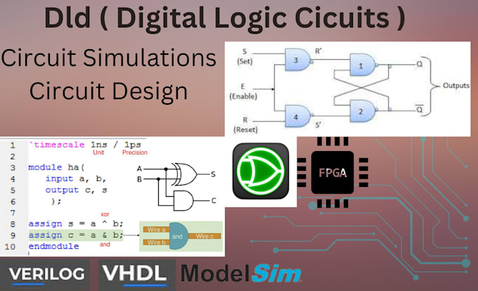 Help you in dld, digital logic design tasks and projects by Experts_team10 | Fiverr