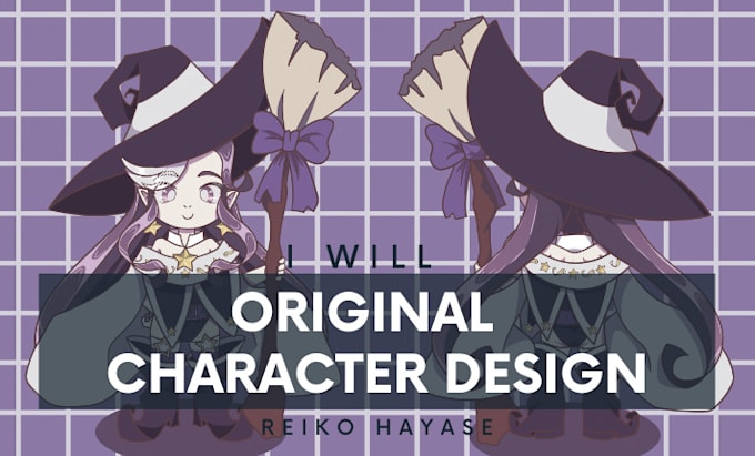 Design your original character by Reiko_hayase | Fiverr