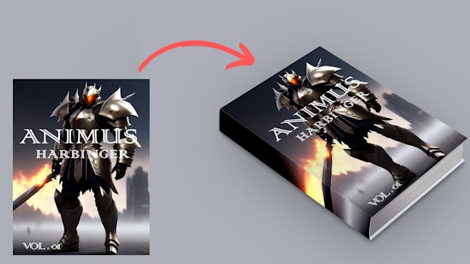 Convert your 2d flat book cover into eye catching 3d design mockup by ...