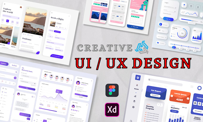 Do creative ui ux design for your idea by T_rionix | Fiverr