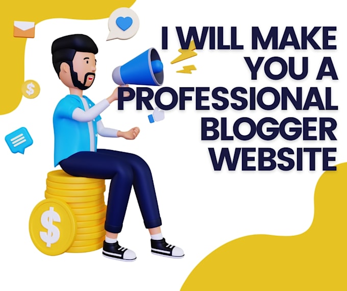 Make a professional blogger website for you by Abdullahhaye724 | Fiverr