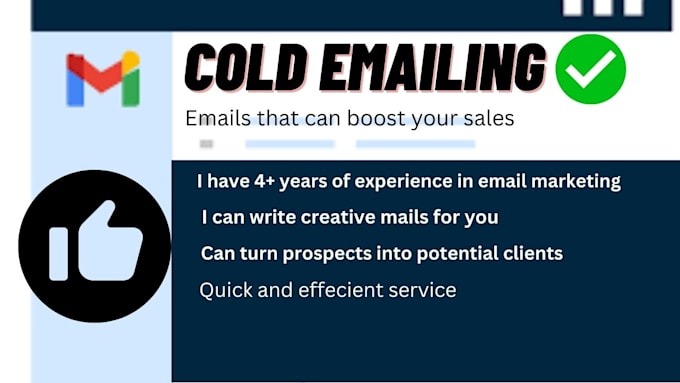 Write cold emails that helps to boost your sales by Anfaal006 | Fiverr