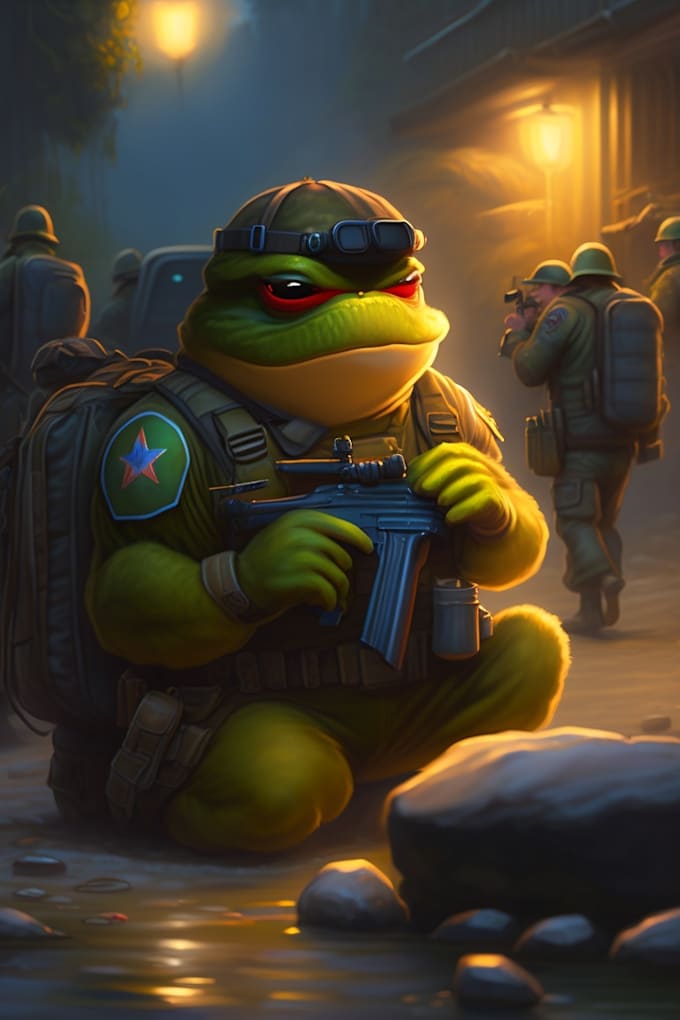 An exhausted pepe the frog by Wzosfv348bq195 | Fiverr