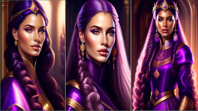 Make amazing fictional ai art , ai portraits, ai character design by ...