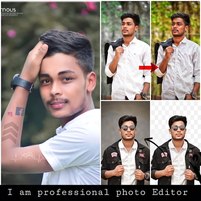 Photo editing background removal, face retouching by Hosenstockd | Fiverr