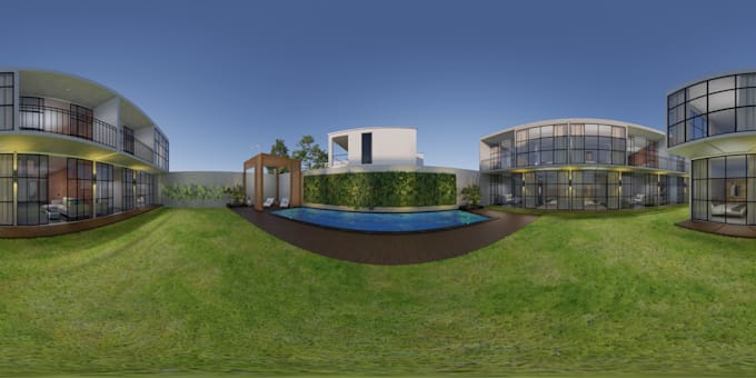 Make a impressive vr 360 render and tour for your design by ...
