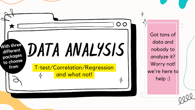 Analyze raw data via correlation, regression, t tests etc by ...