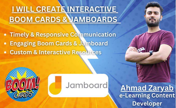 Create interactive boom cards and google jamboards by Zaryabchaudry ...
