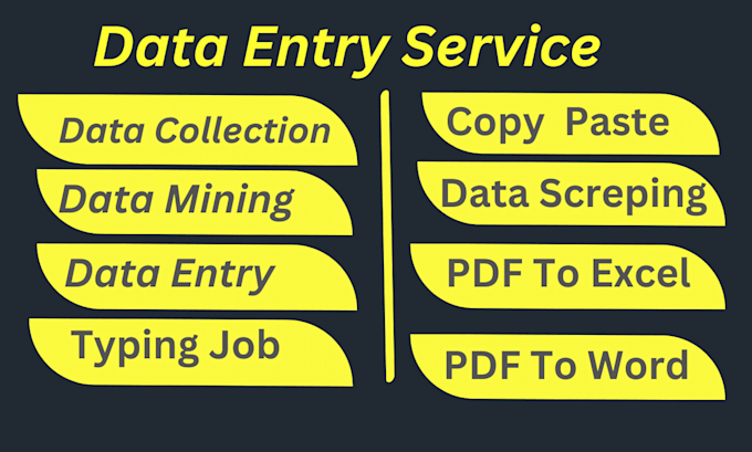 Do data entry and virtual assistants for your web entry by ...