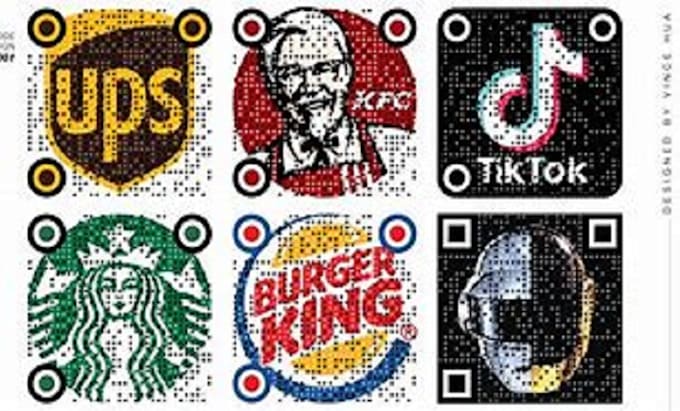 Create a custom qr code design with your logo by Anasachak | Fiverr