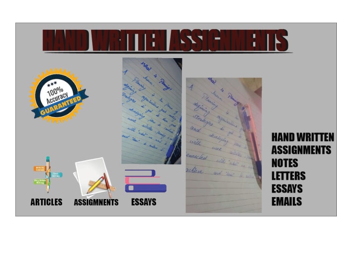 Write hand written assignments cards notes letters emails by ... Write hand written assignments cards notes letters emails by ...