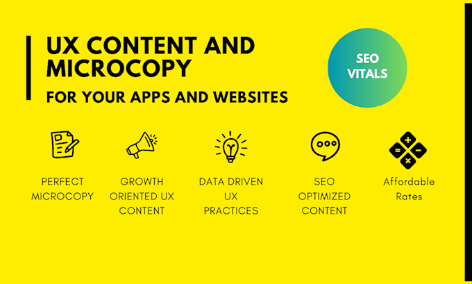 Do ux writing and microcopy for your websites and apps by Seo_vitals ...