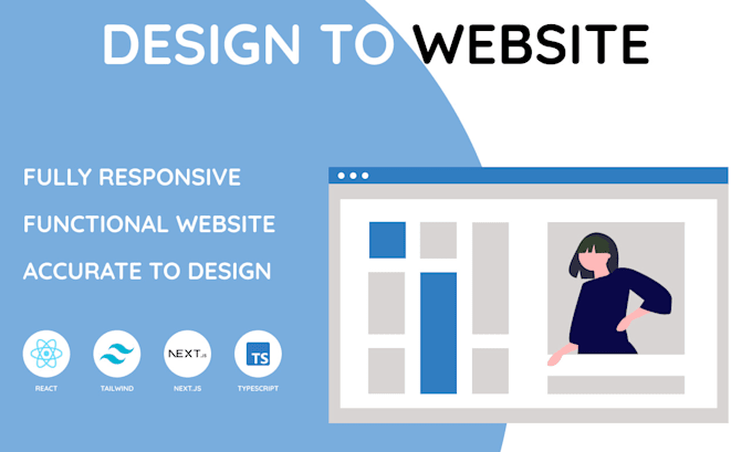 Convert your design to responsive website by Xpaczka | Fiverr
