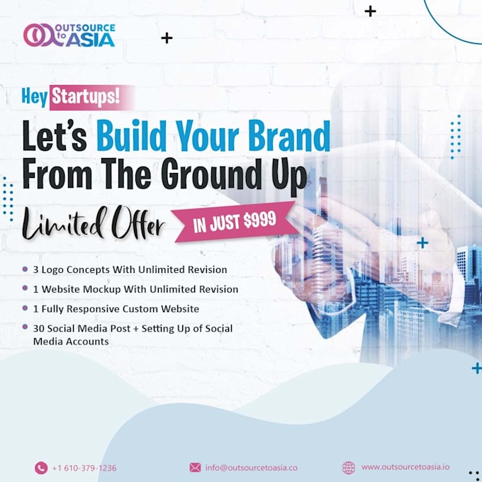 Design letterhead, website mockups, social media posts, logo by ...