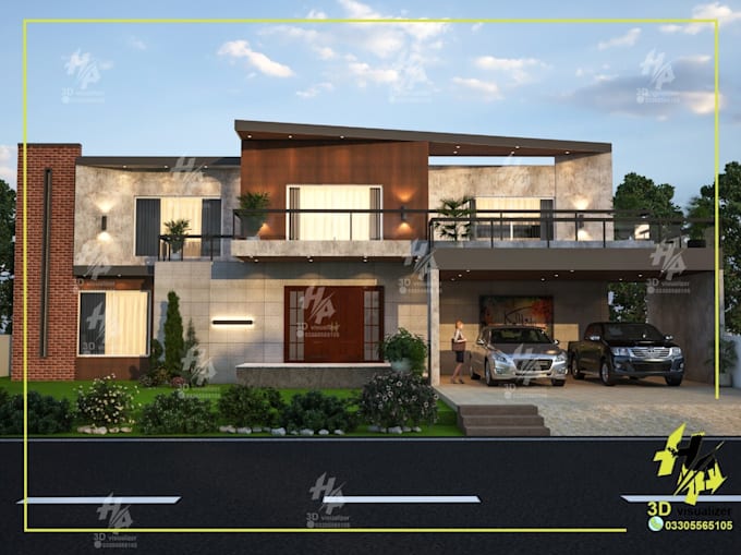 Create high quality 3d modeling and rendering by Honeyrajput630 | Fiverr