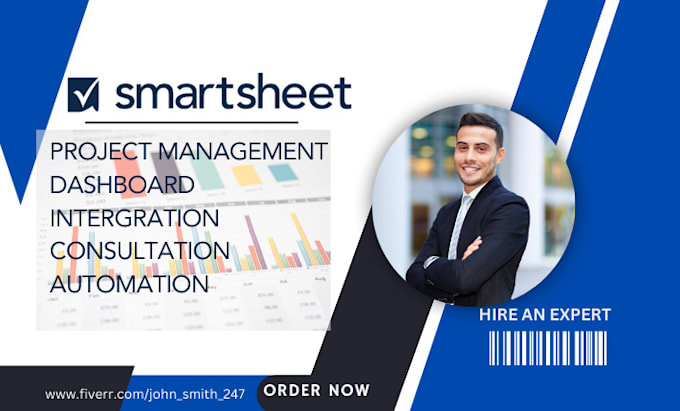 Streamline project management with smartsheet consultation and dashboard setup by John_smith_247 ...