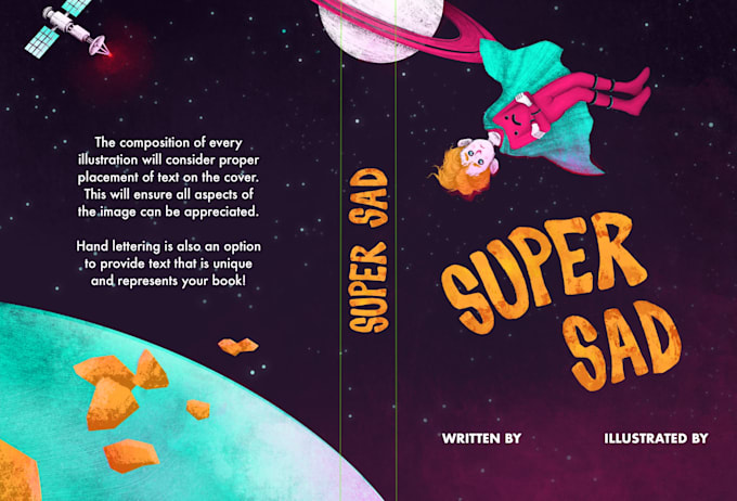 Illustrate a creative and detailed book cover by Shaamhussain | Fiverr