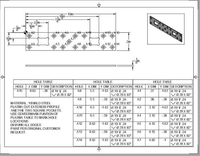 Create a detailed manufacturing print for your project by Jfrye97 | Fiverr