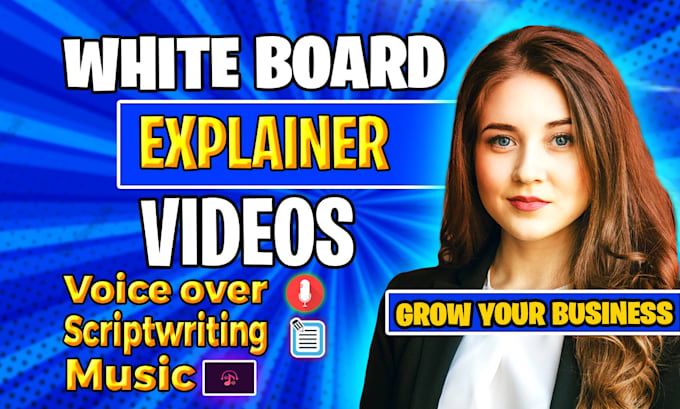 Create whiteboard animation explainer video by Sobiarafiq999 | Fiverr