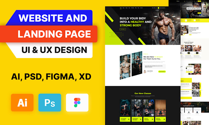 Do professional design for website uiux and landing page by Creative_ui_ux | Fiverr