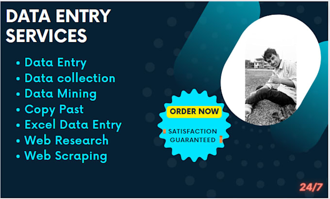 Do data entry, web scraping and copy pasting by Mostakimbhai | Fiverr