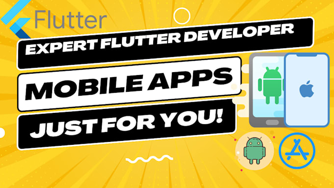 Develop professional flutter mobile apps for ios and android by Khantanveer79 | Fiverr