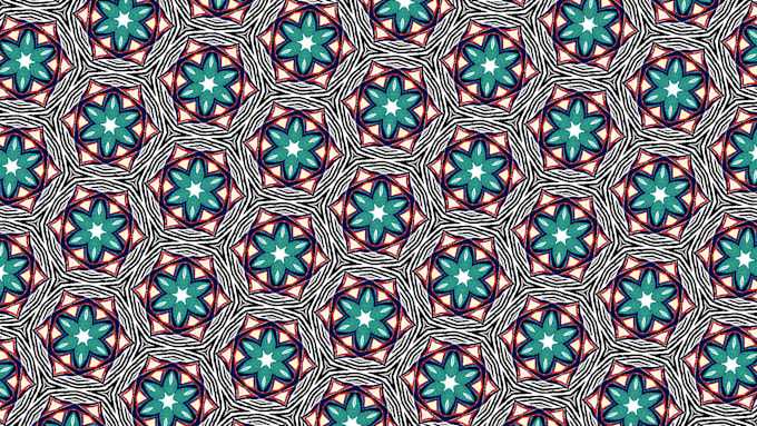Design geometric patterns for you by Sahilchodvadiya | Fiverr