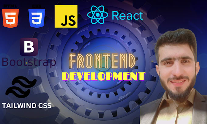 Do Website Development Using React Next Js Bootstrap Tailwind Psd To Html By Afaqwebdev