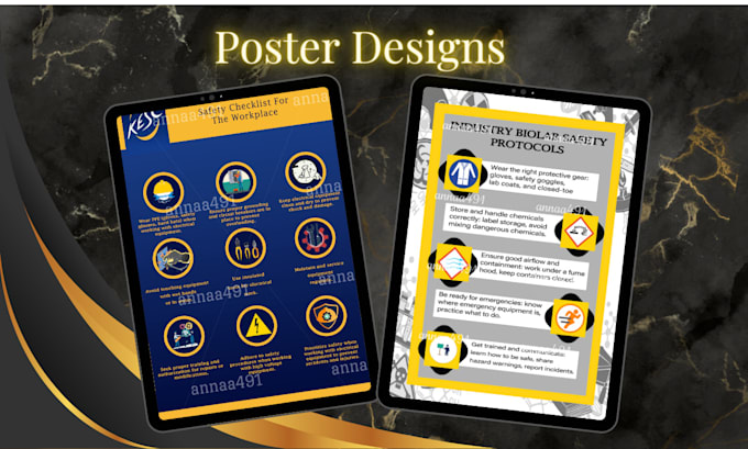 Make eye catching and engaging posters by Annaa491 | Fiverr