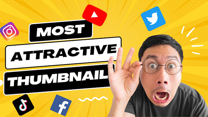 Design an eye catching thumbnail for you by Pro_octo | Fiverr