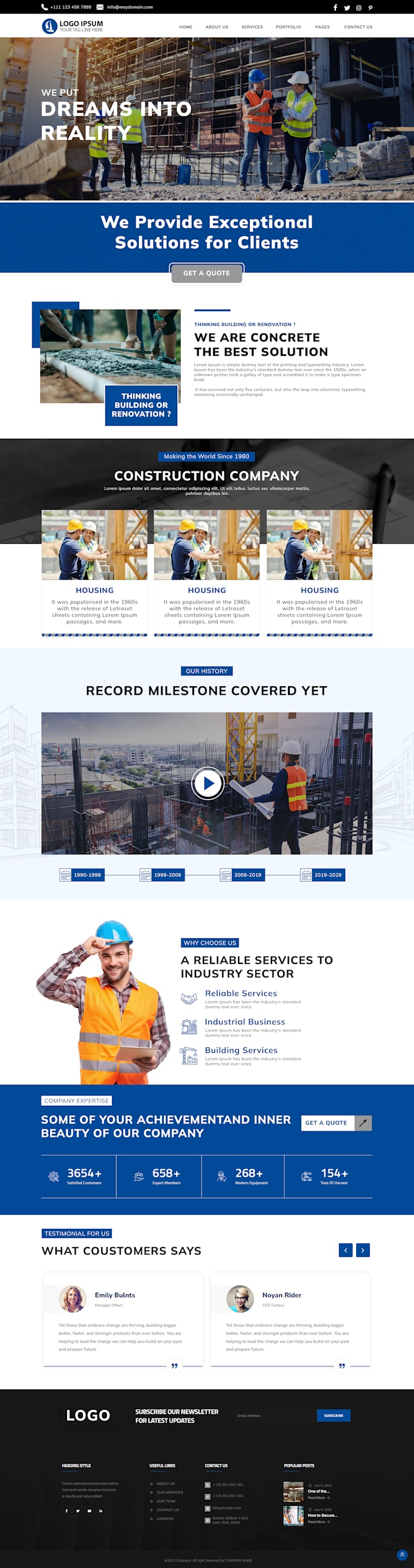 Design or redesign your website that will reflect your brand or business by Hsvdesigner | Fiverr