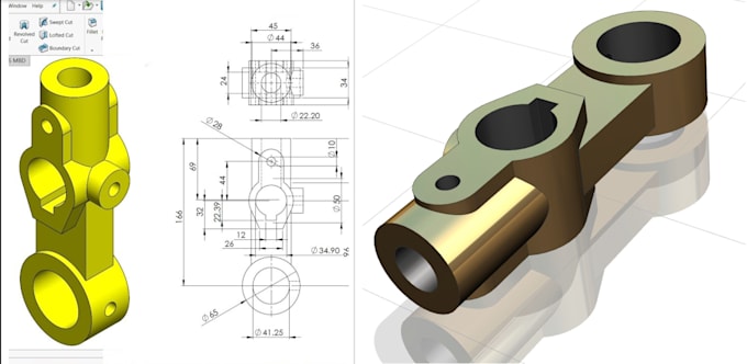 Do all the work related to siemens nx unigraphics cad ug by Sameerborghare | Fiverr
