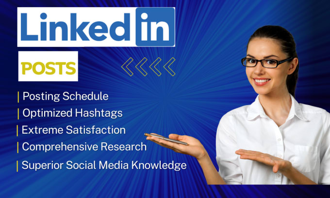 Write Professional Engaging Linkedin Posts By Medialaib Fiverr